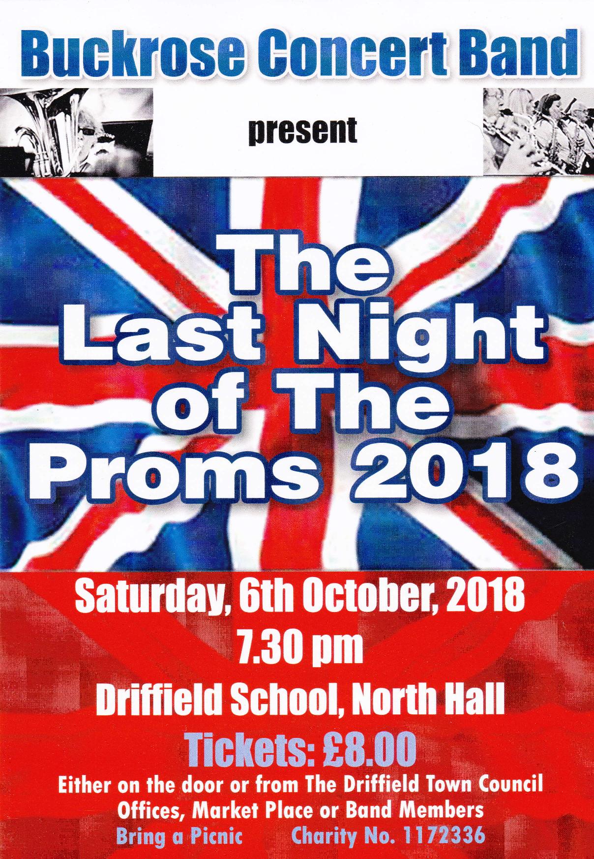 The Last Night of The Proms 2018 – Buckrose Concert Band